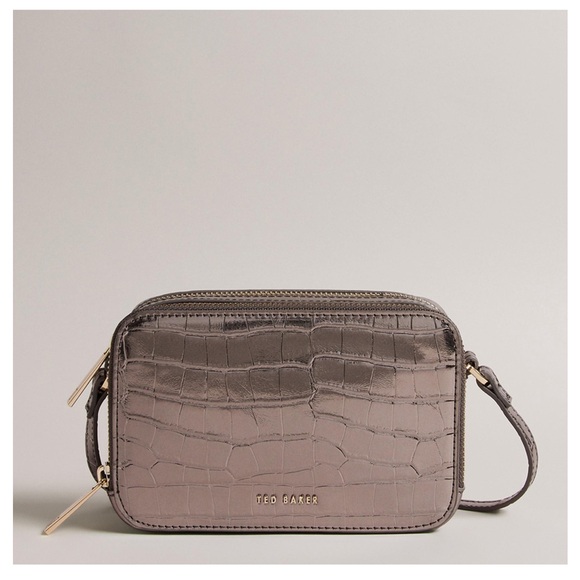 Ted Baker | Bags | Ted Baker Stina Croc Effect Crossbody Camera Bag ...